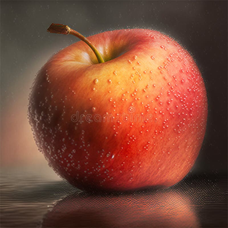 Apple with splash of water stock image. Image of falling - 262126493