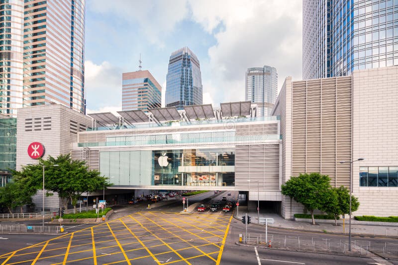 Apple Store in Hong Kong editorial stock photo. Image of entrance ...