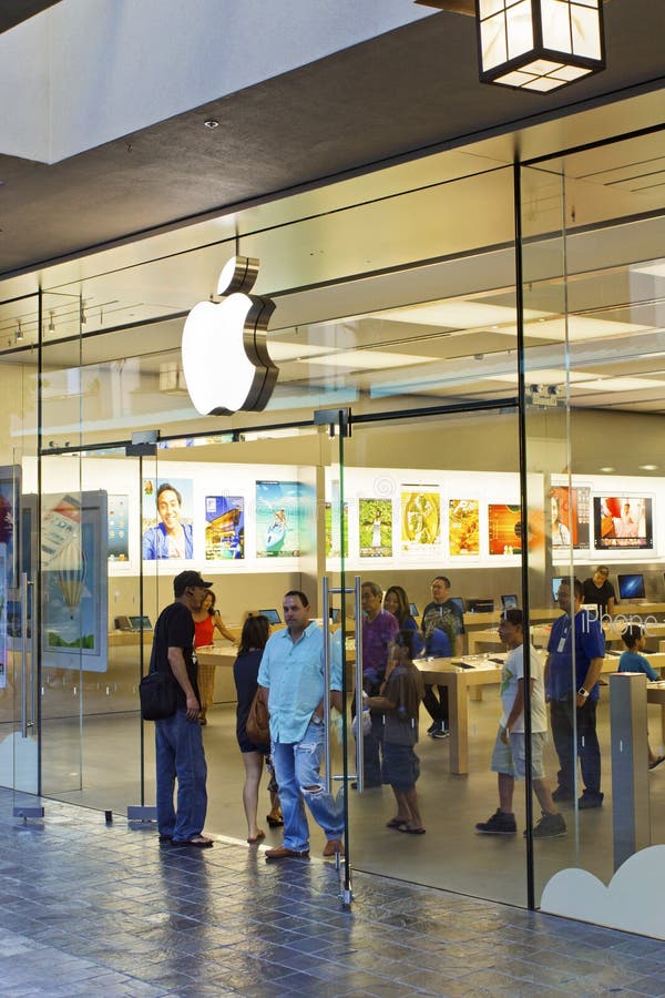 Apple store honolulu editorial photo. Image of technology - 31770761