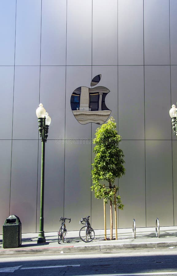 Apple Store in Union Square, San Francisco Fotografia Editoriale ...