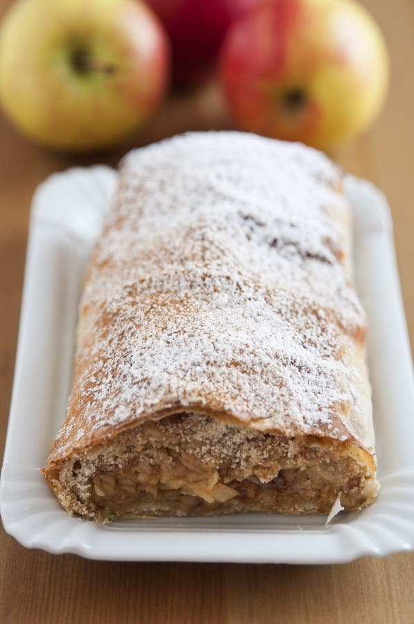 Apple Strudel stock photo. Image of delicious, homemade - 34981410