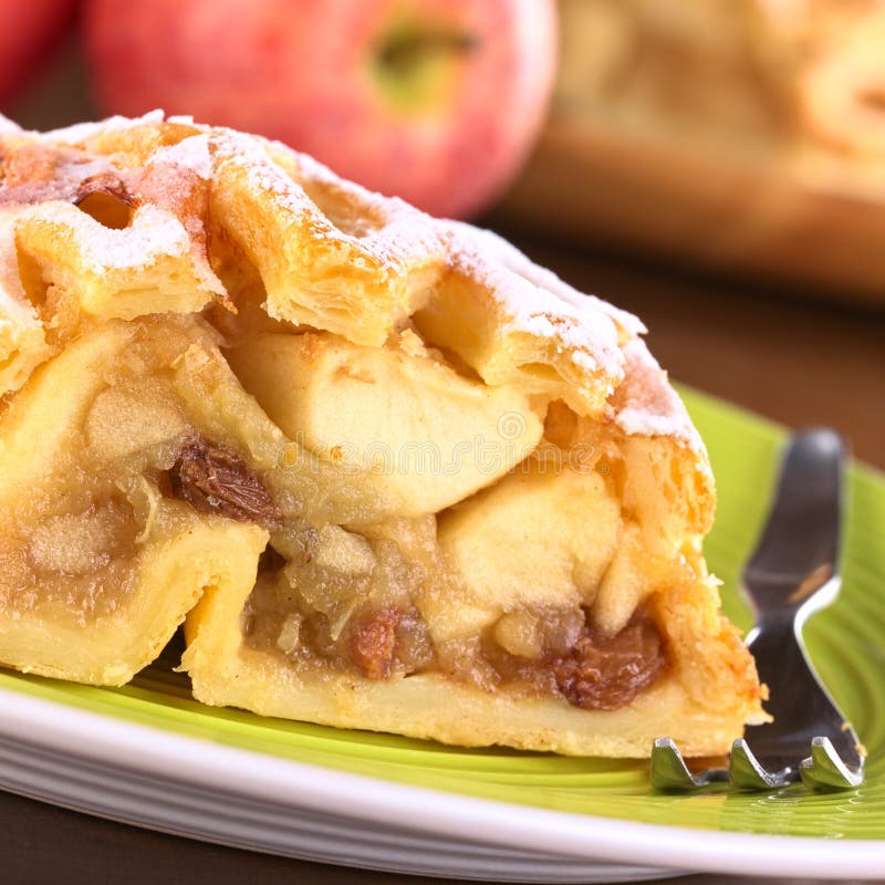 Apple Strudel stock image. Image of strudel, snack, fruit - 24181155
