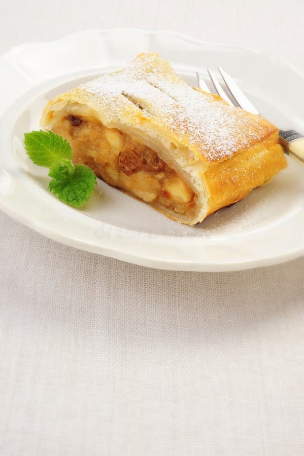 Apple strudel stock photo. Image of dessert, apple, sweet - 31470544