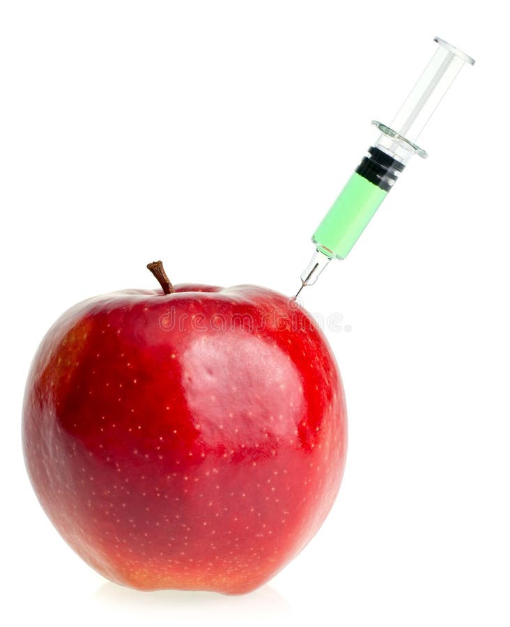 Toxic apple stock image. Image of pesticides, orange - 11970645