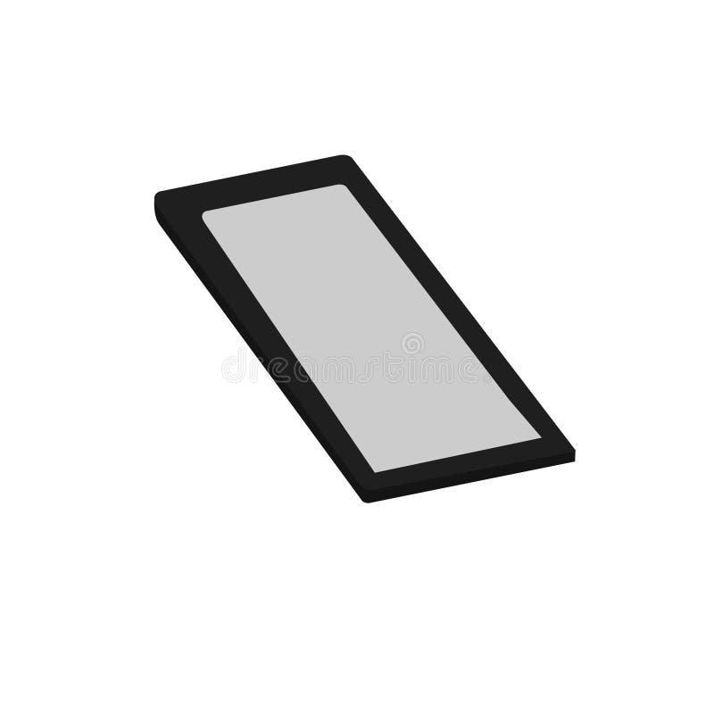 Apple Tab Vector Illustration Stock Vector - Illustration of graphics ...