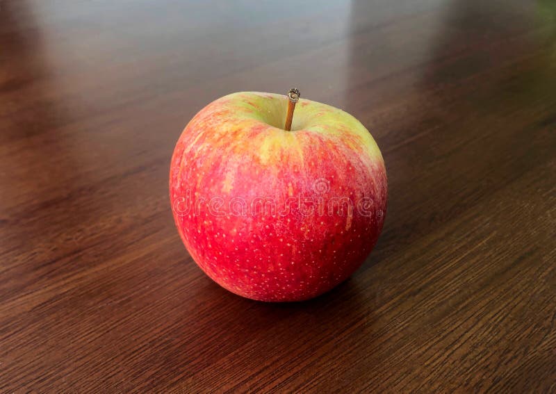 Apple on the table stock image. Image of food, nutrition - 173773943