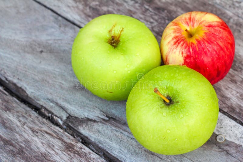 Apple on the table stock image. Image of fruit, natural - 54768671