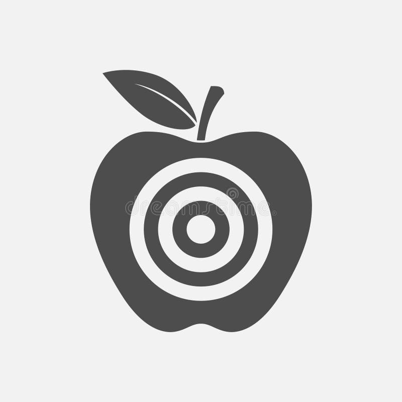 Big Apple Symbol of City New York Stock Vector - Illustration of icon ...