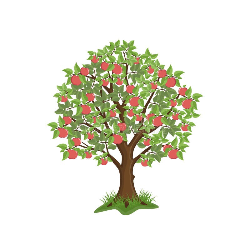 Ripe Apple Tree Stock Illustrations – 5,658 Ripe Apple Tree Stock ...