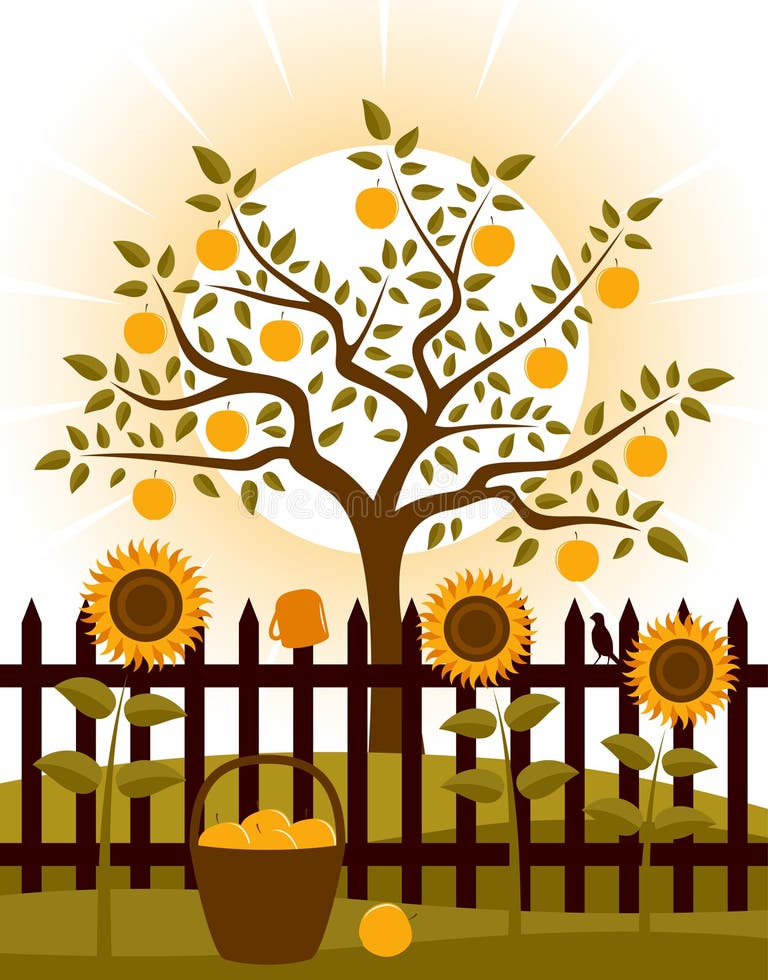 Sunflower Apple Stock Illustrations – 3,934 Sunflower Apple Stock ...