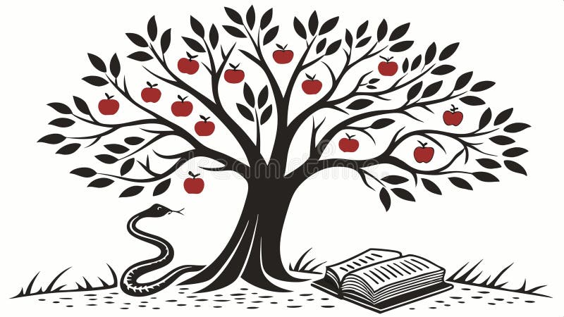 Apple Tree Knowledge Stock Illustrations – 919 Apple Tree Knowledge ...