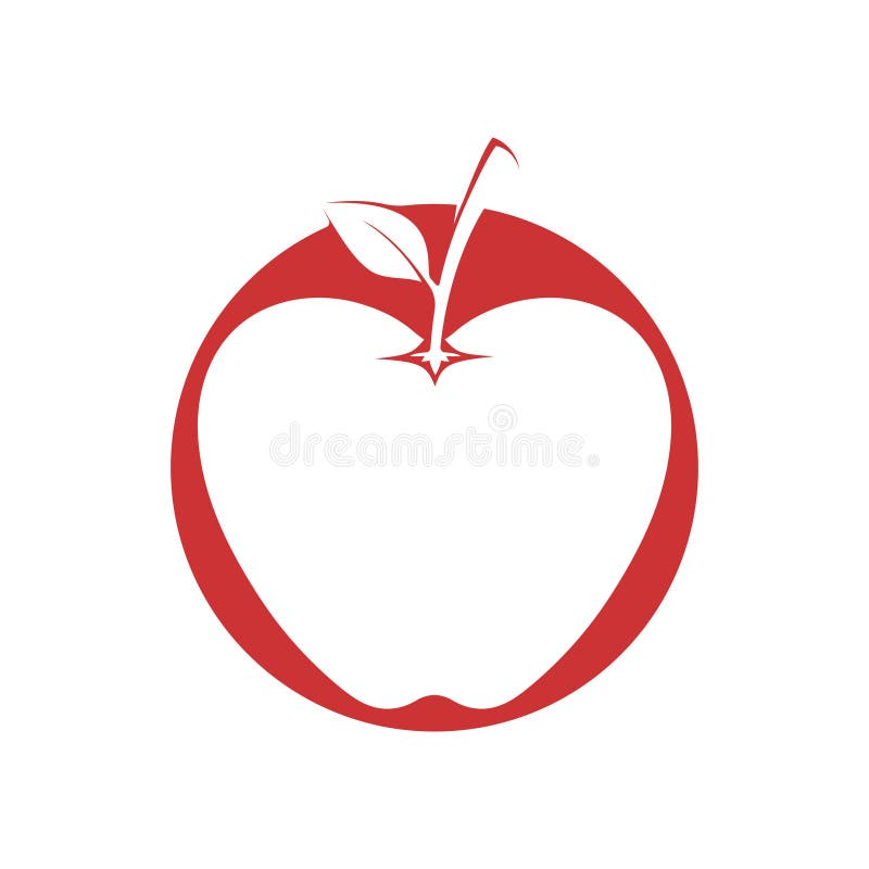 Apple Vector Illustration Design Stock Vector - Illustration of cartoon ...
