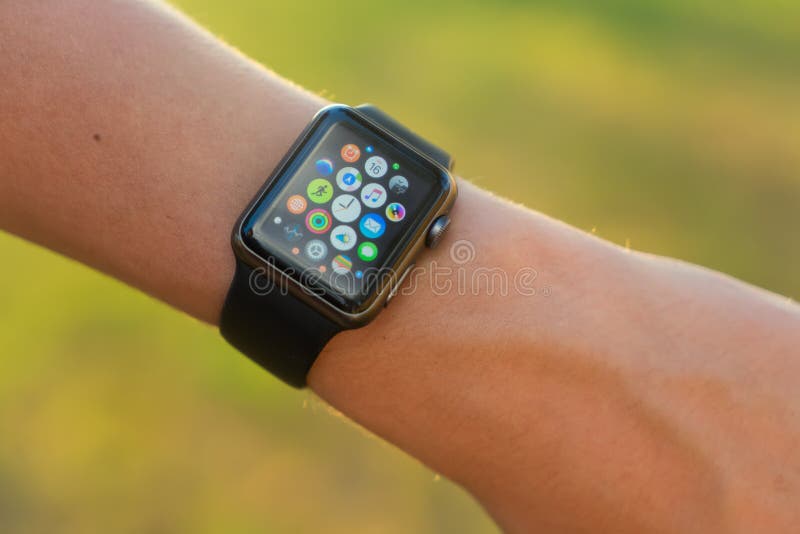 Apple watch editorial photo. Image of futuristic, editorial - 74301581