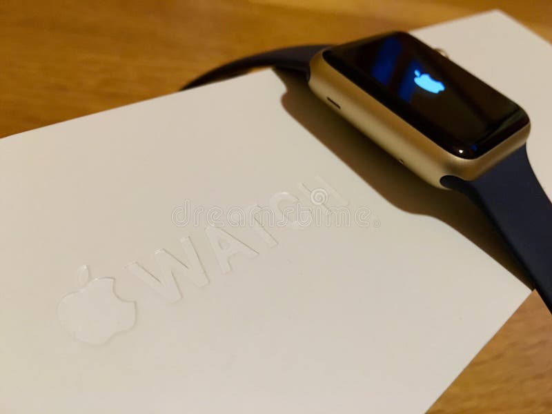 Apple Watch editorial photography. Image of package, smart - 71684227