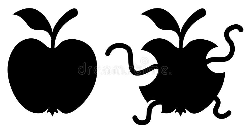 Worms Stencil Stock Illustrations – 4 Worms Stencil Stock Illustrations ...