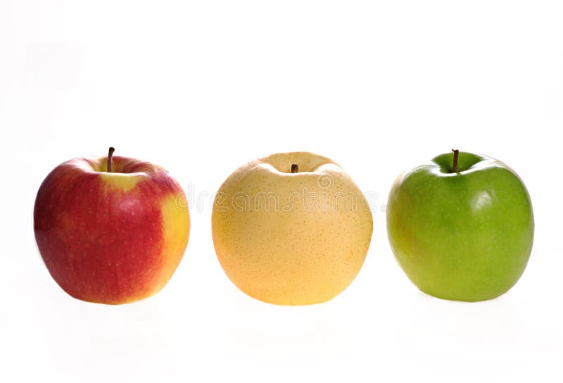 Row of apples. stock photo. Image of apples, green, line - 22556442