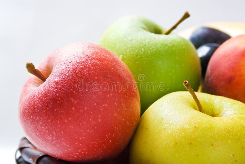 Autumn Apples stock image. Image of snack, woven, picked - 16230005