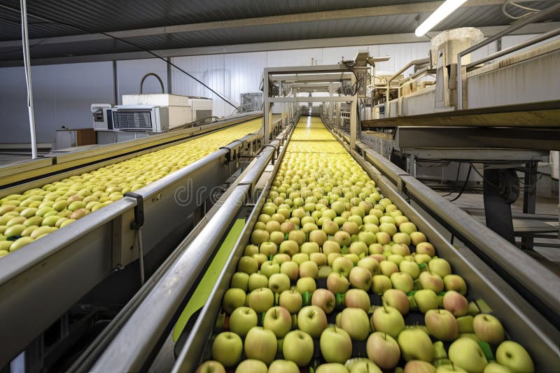 Fruit Processing Factory Stock Illustrations – 308 Fruit Processing ...