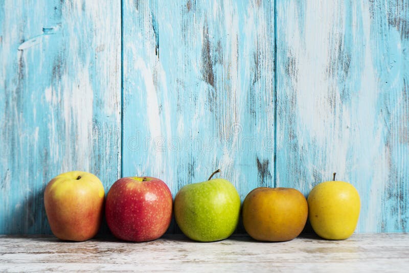 Apples of Different Varieties Stock Photo - Image of home, copy: 146557790