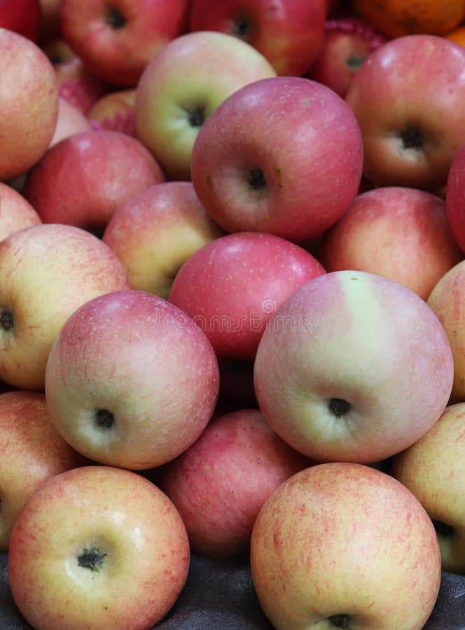 Apples in a Fruit Shop. Lots of Apples Stock Image - Image of sweet ...