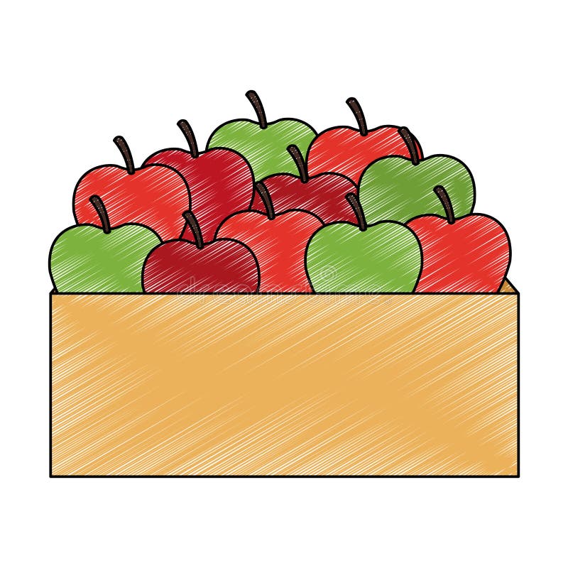 Apples Box Stock Illustrations – 959 Apples Box Stock Illustrations ...