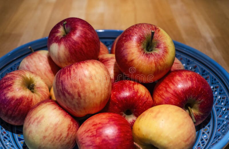 Apples from Organic Farming in a Shell Stock Image - Image of untreated ...
