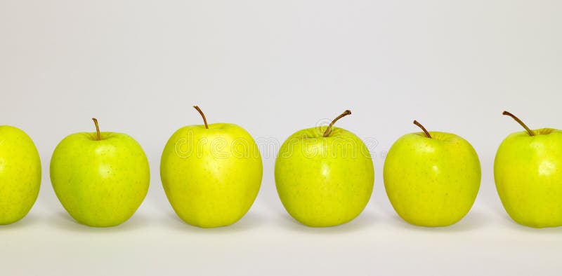 Apples in a row stock image. Image of neat, apples, group - 38471225