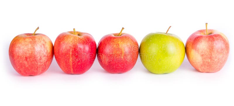 Apples in a row stock image. Image of diet, natural, nutrition - 50067783