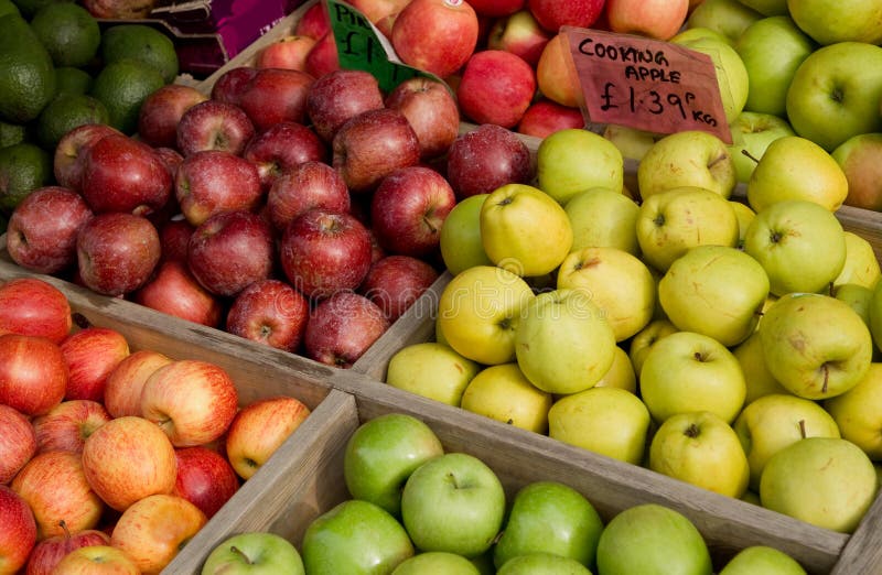 Apples stock image. Image of retail, marketplace, apples - 45749281