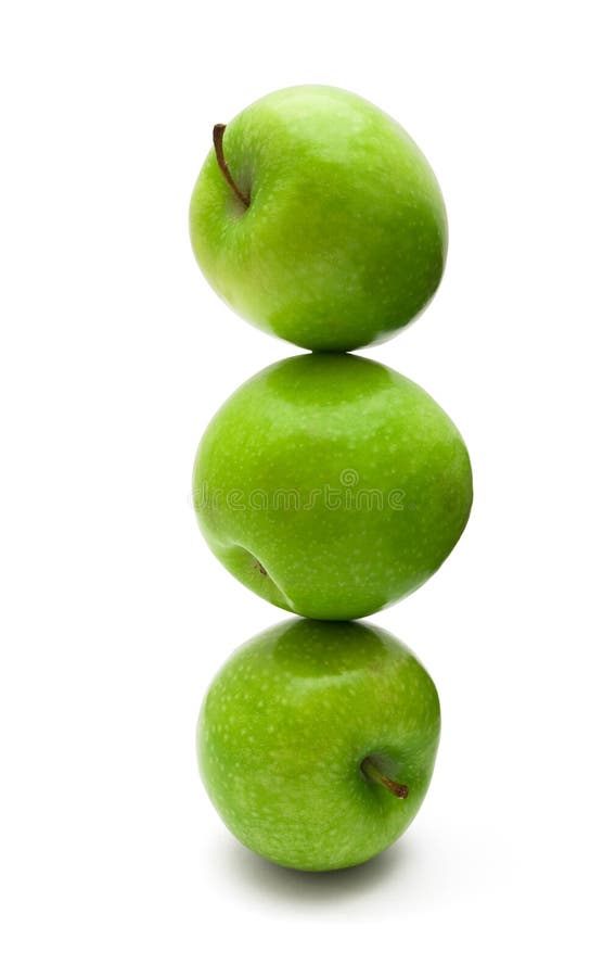 Apples stack stock image. Image of fruit, balance, stem - 12688269