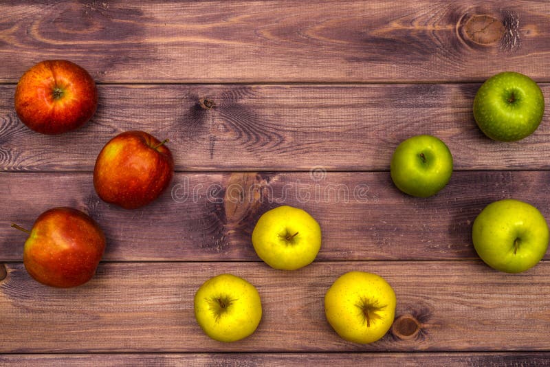 Apples on the table stock image. Image of health, table - 92227227