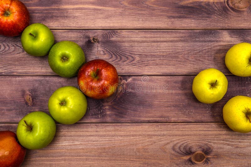 Apples on the table stock photo. Image of basket, single - 92227496
