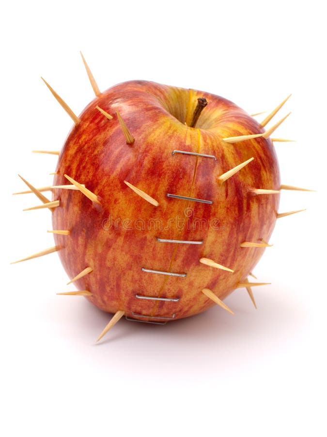 Applestain, Brutal Red Apple Stock Image - Image of staple, fruit: 10702085