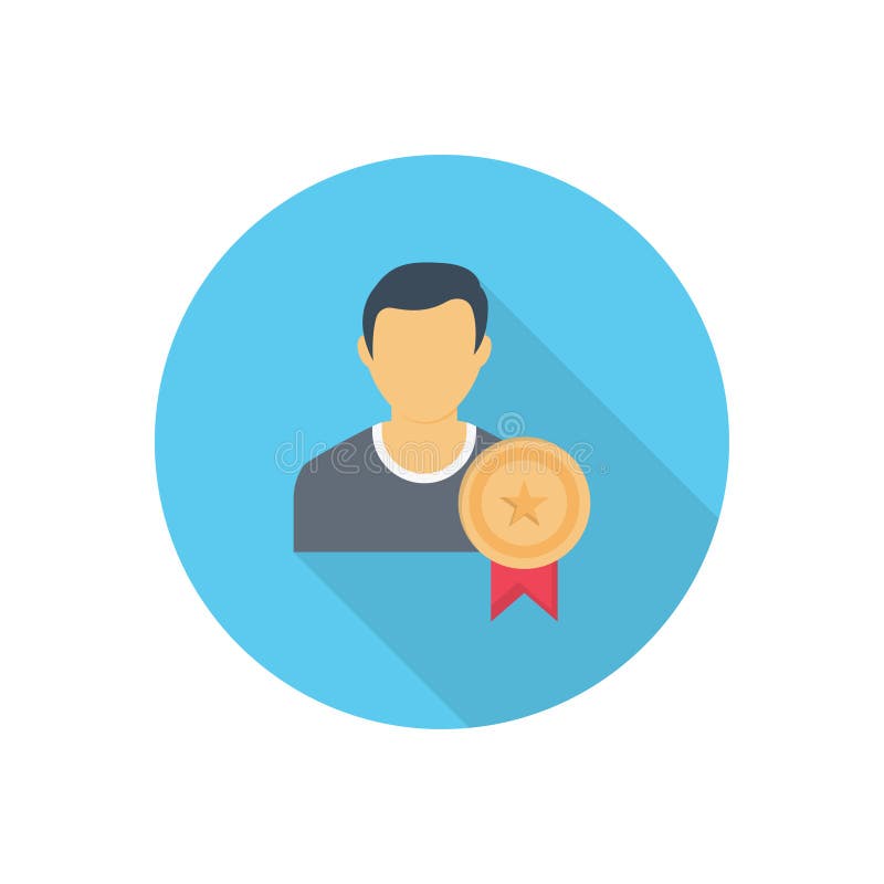 Applicant Vector Flat Colour Icon Stock Vector - Illustration of user ...