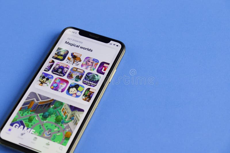 Application in Apple Store Social Network Editorial Photography - Image ...