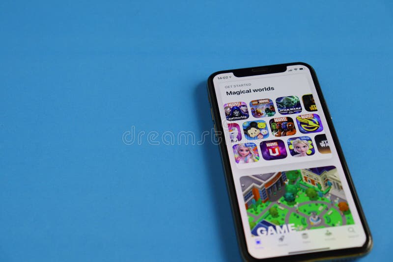 Application in Apple Store Social Network Editorial Stock Image - Image ...