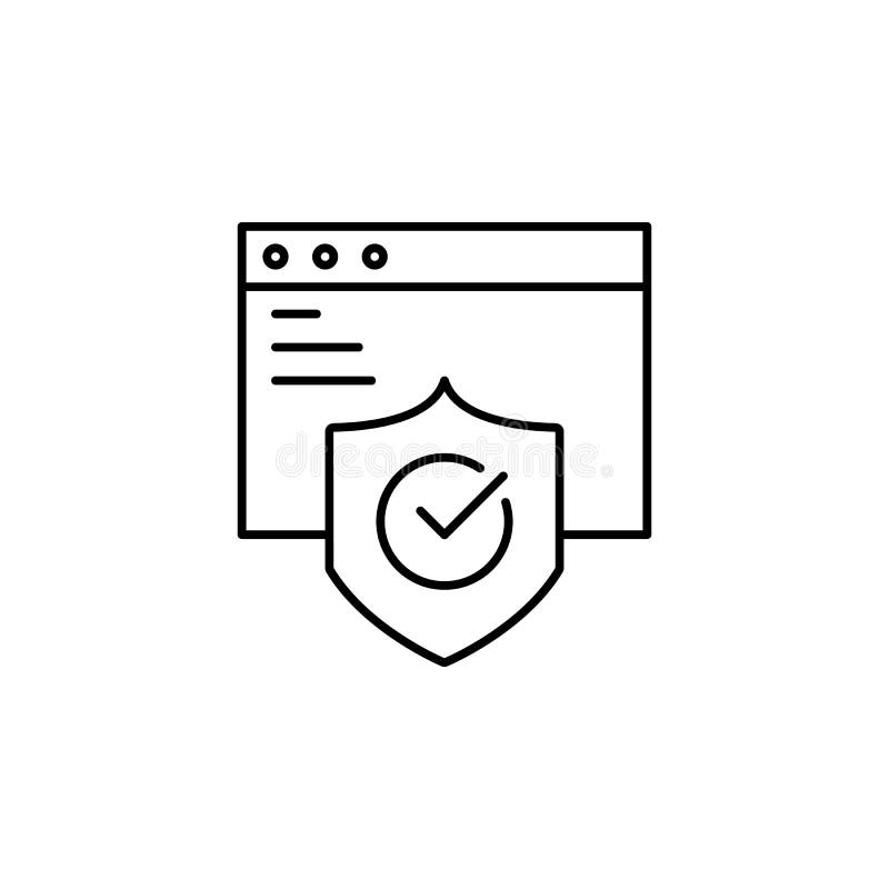 Application, Control Icon. Element of General Data Project Icon for ...