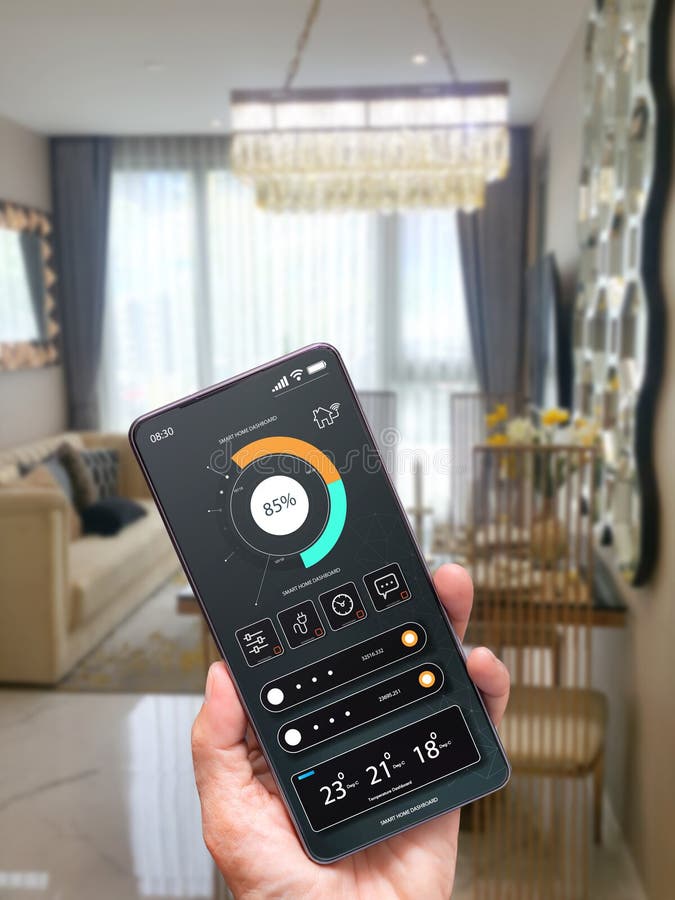 The Application Controls Various Functions on the Mobile Phone ...
