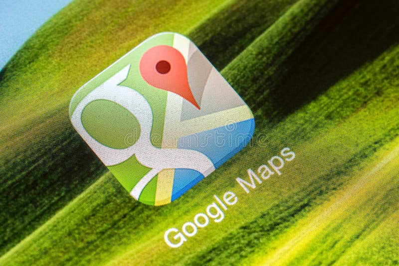 Logo de Google Maps image stock éditorial. Image du androïde - 102111504