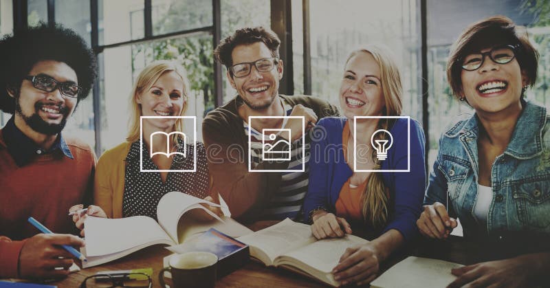 Application Design Light Bulb Media Concept Stock Image - Image of ...