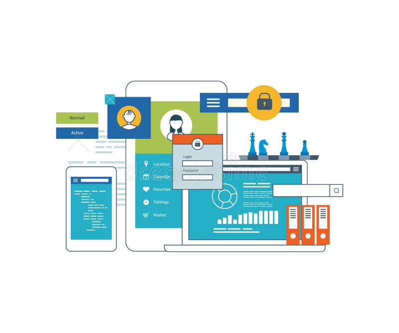 Application Development Concept for E-business, Web Sites, Mobile ...