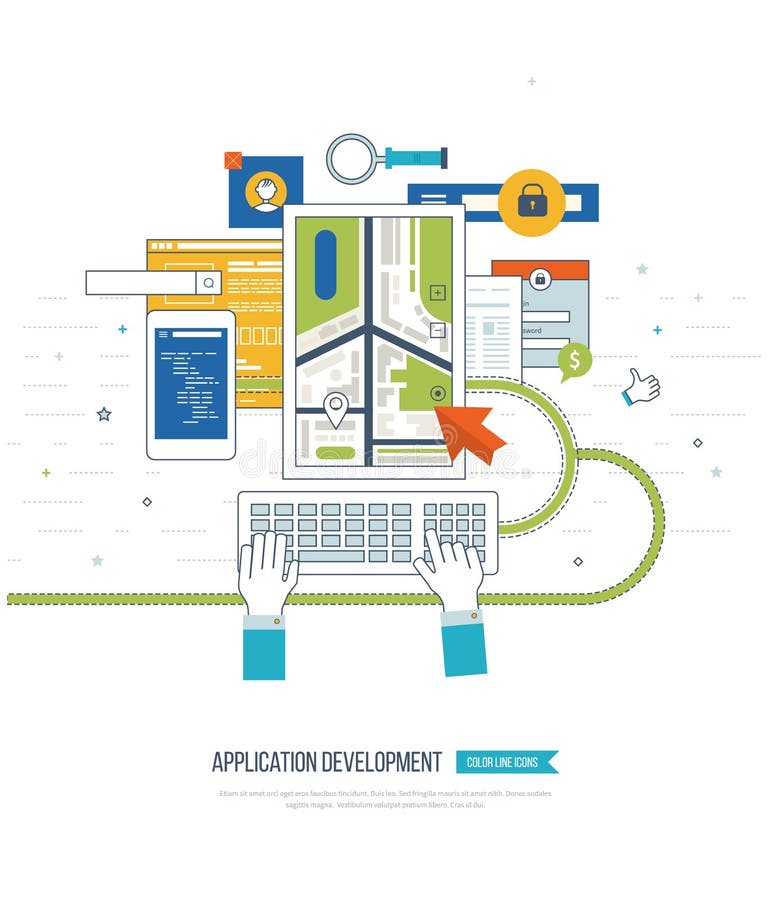 Application Development Concept for E-business, Web Sites, Mobile ...