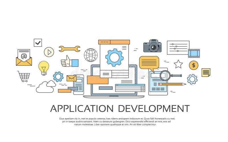 Application Development Create Design Site Programming Coding Set Icon ... Application Development Create Design Site Programming Coding Set Icon ...