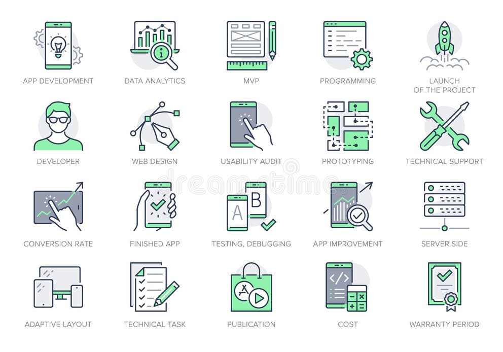 App Prototyping Stock Illustrations – 1,496 App Prototyping Stock ...