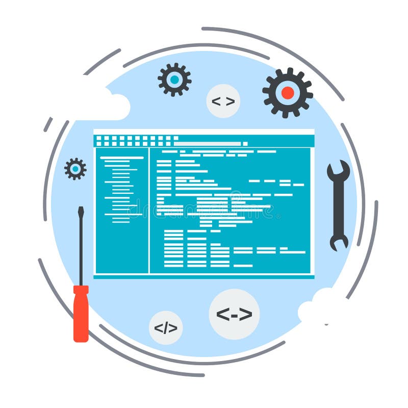 Coding Elements Stock Illustrations – 14,838 Coding Elements Stock ...
