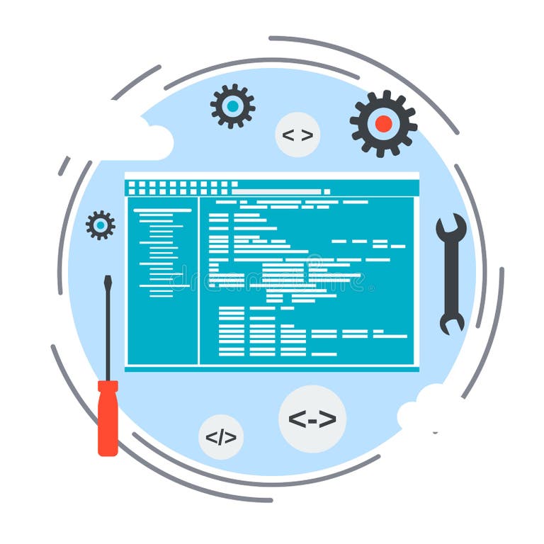 Coding Elements Stock Illustrations – 14,838 Coding Elements Stock ...