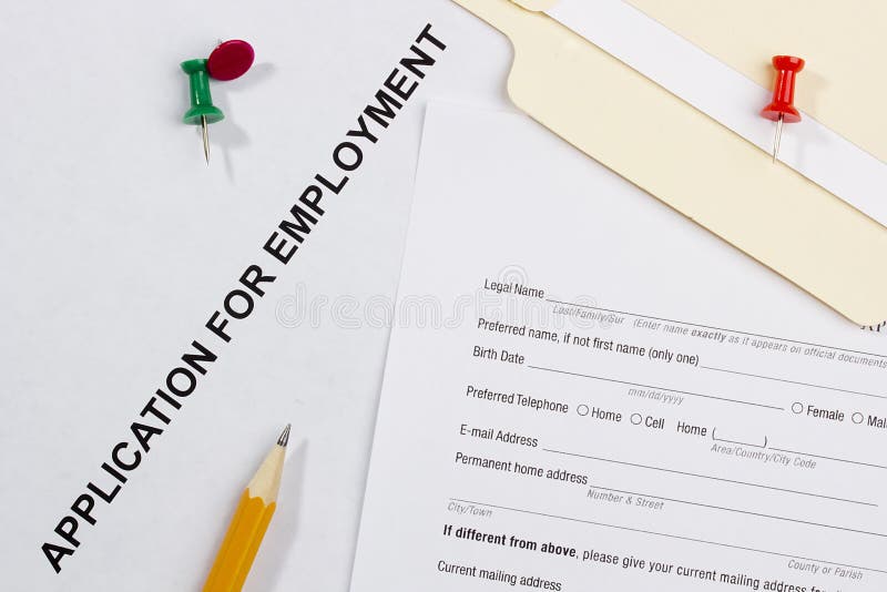 Job Application stock photo. Image of recruitment, hiring - 28267326