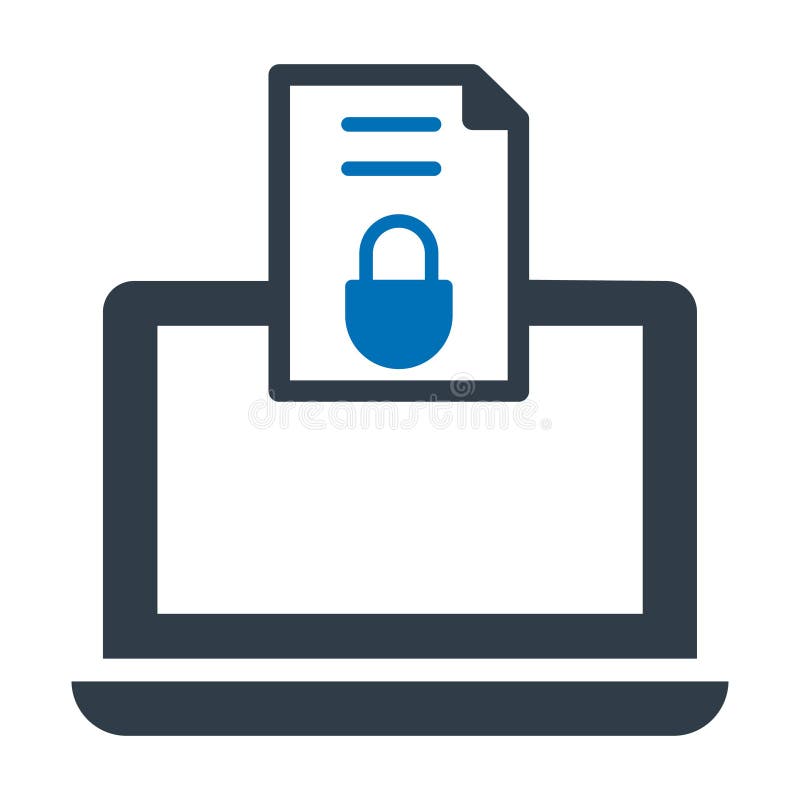 Application Encryption Isolated Vector Icon Which Can Easily Modify or ...