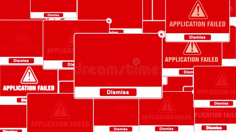 Application Error Alert Warning Attack on Screen World Map Loop Motion ... Application Error Alert Warning Attack on Screen World Map Loop Motion ...