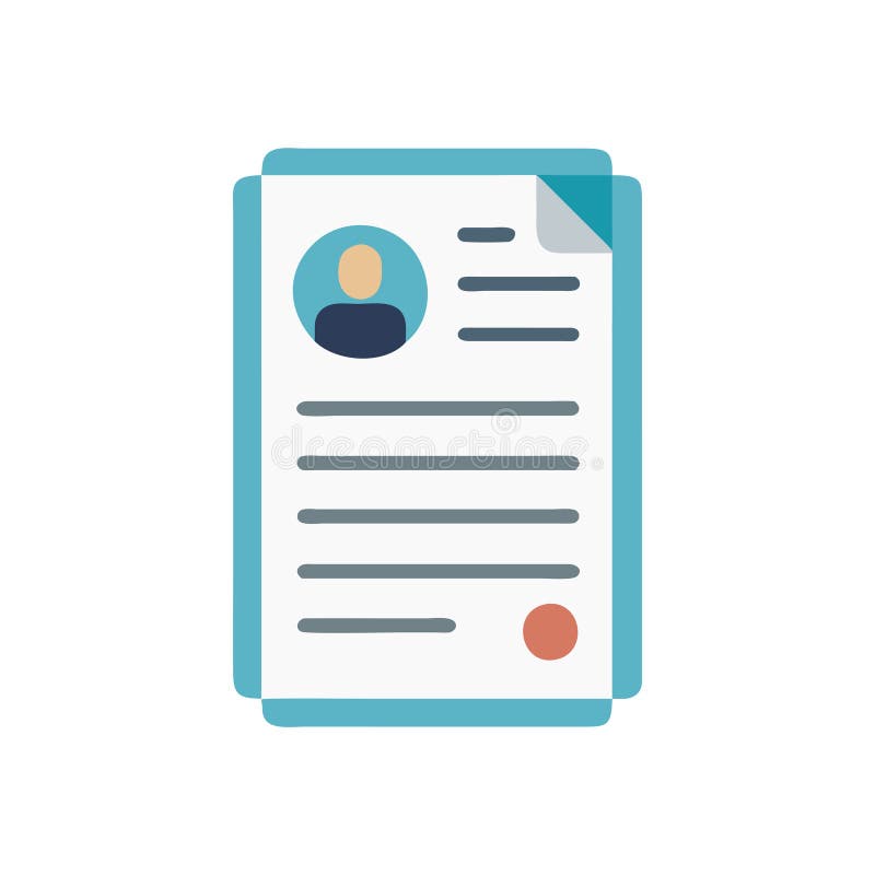 Application Form Design Icon Stock Photo - Illustration of cooperation ...